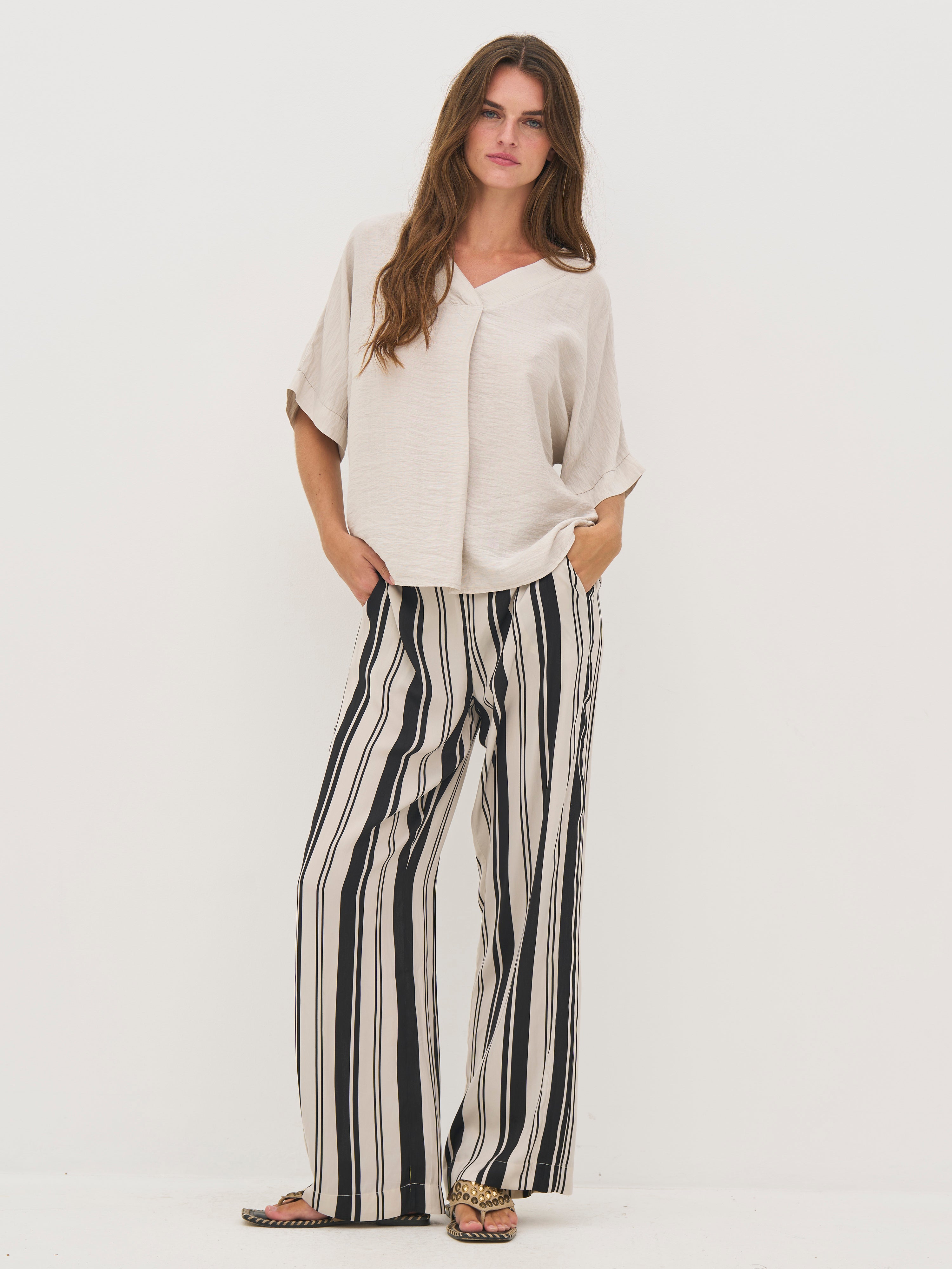 CINDA bluse - Bone – NÜ Denmark - NO